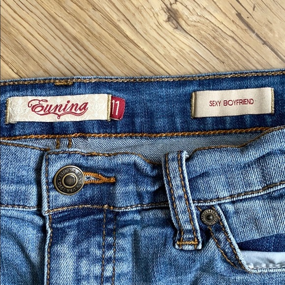 eunina | Jeans | Eunia Distressed Jeans | Poshmark